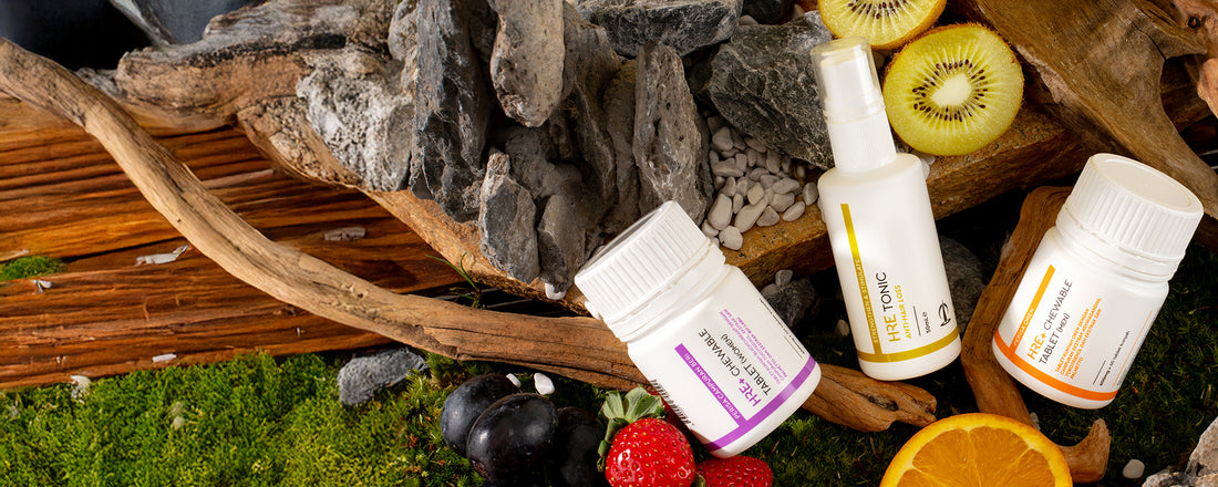 Natural Hair Growth Supplement Malaysia | HRE Hair Regrowth